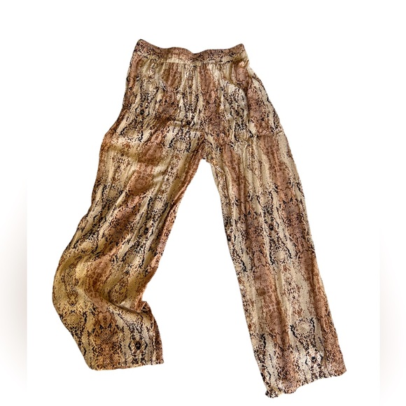 Mlle Gabrielle | Pants & Jumpsuits | Mlle Gabrielle Wide Leg Bohemian ...